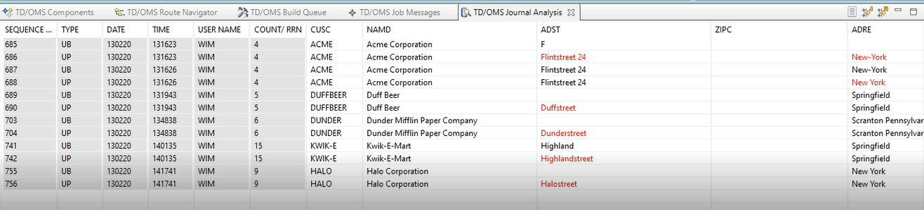 TD/OMS Journal Analyzer | VOGELBUSCH GmbH - IBM i Change Management und ...